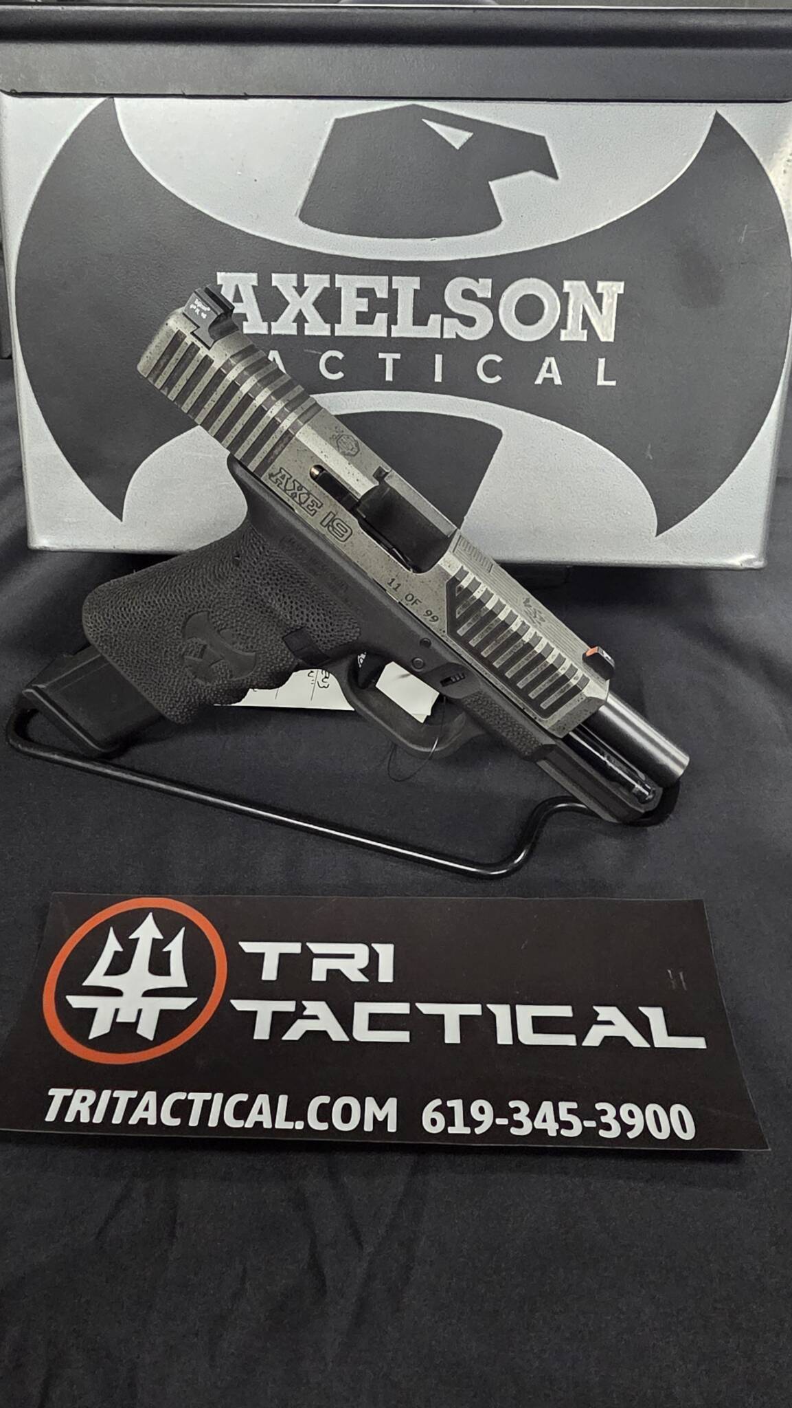 Glock 19 Gen 3 "Custom Axelson Tactical" 9mm - Tri Tactical