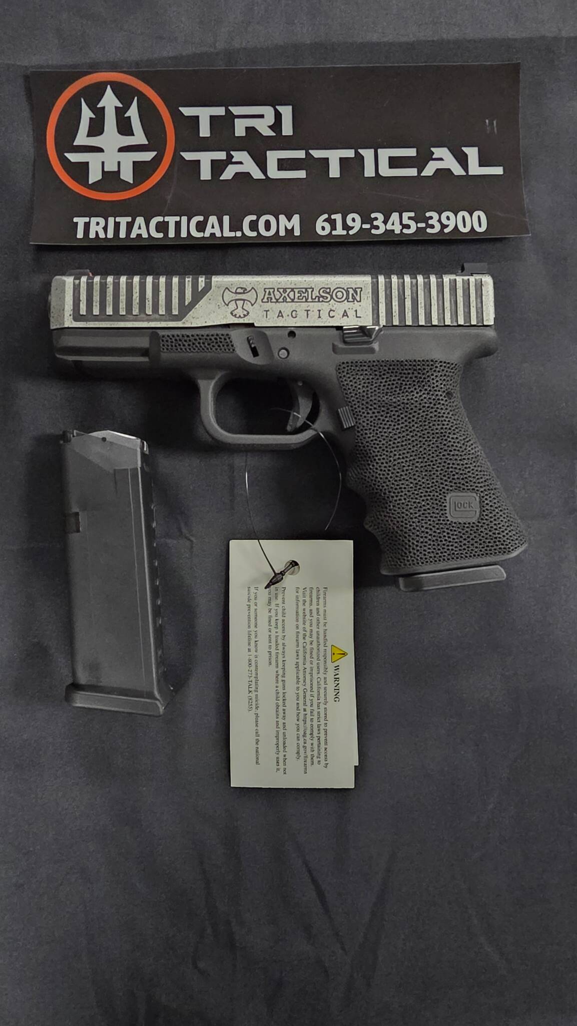 Glock 19 Gen 3 "Custom Axelson Tactical" 9mm - Tri Tactical